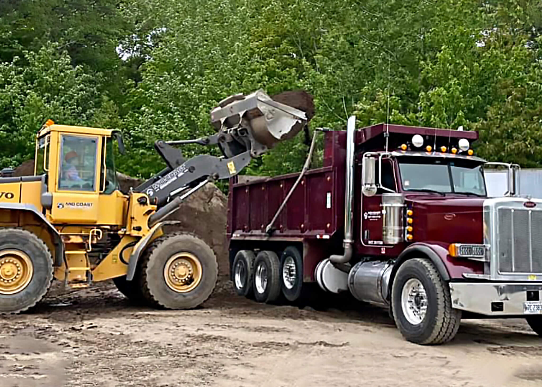Snow Removal, Plowing, & Sanding - Mid-Coast Excavation